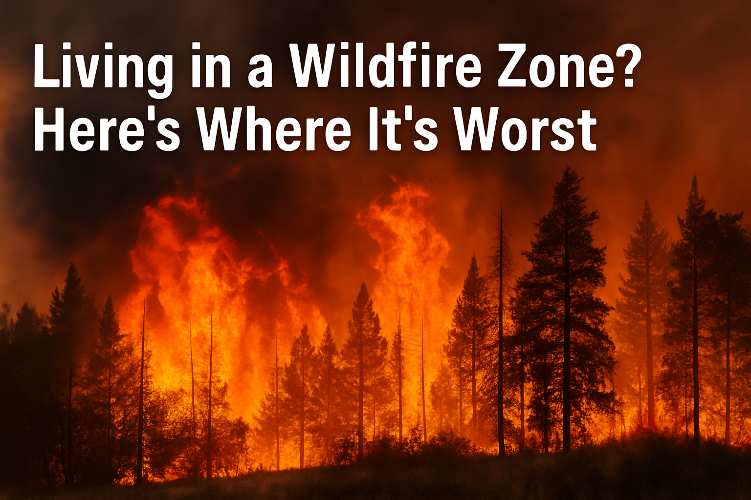 Living in a Wildfire Zone? Here’s Where It’s Worst—and How HALOLIFE Ke