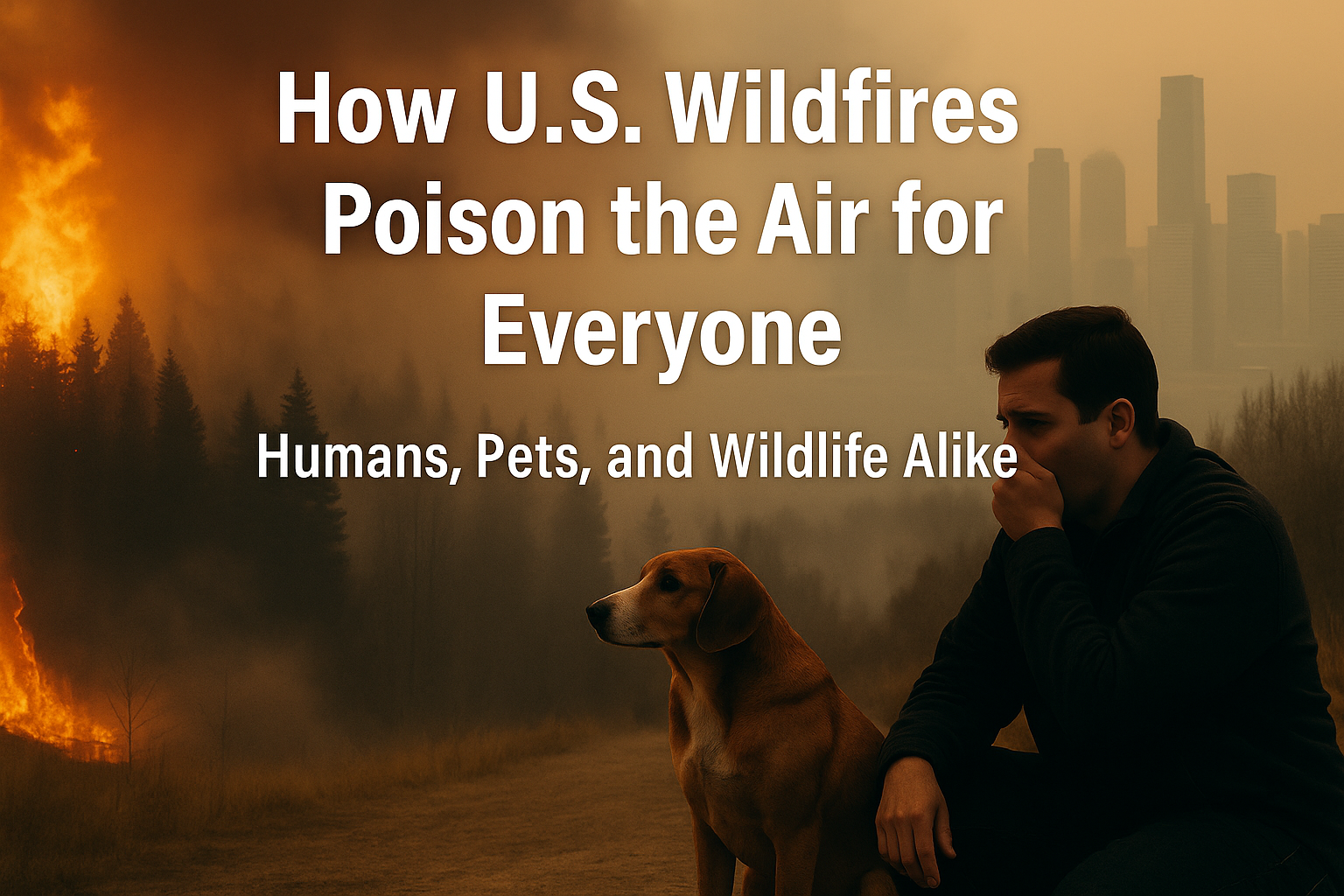How U.S. Wildfires Poison the Air for Everyone: Humans, Pets, and Wild ...