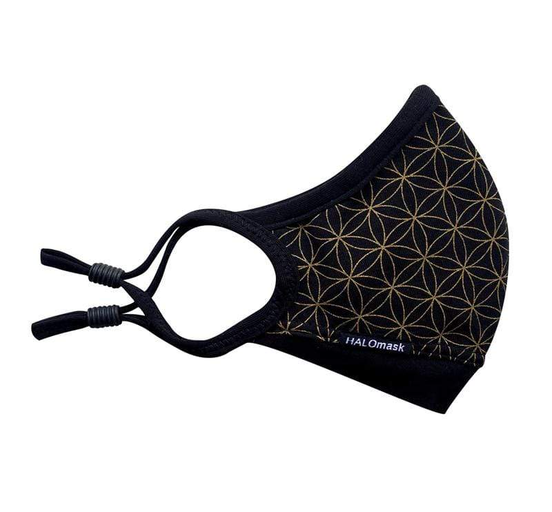 Unity Edition Black HALOmask | Reusable Nanofiber Face Mask - HALOLIFE