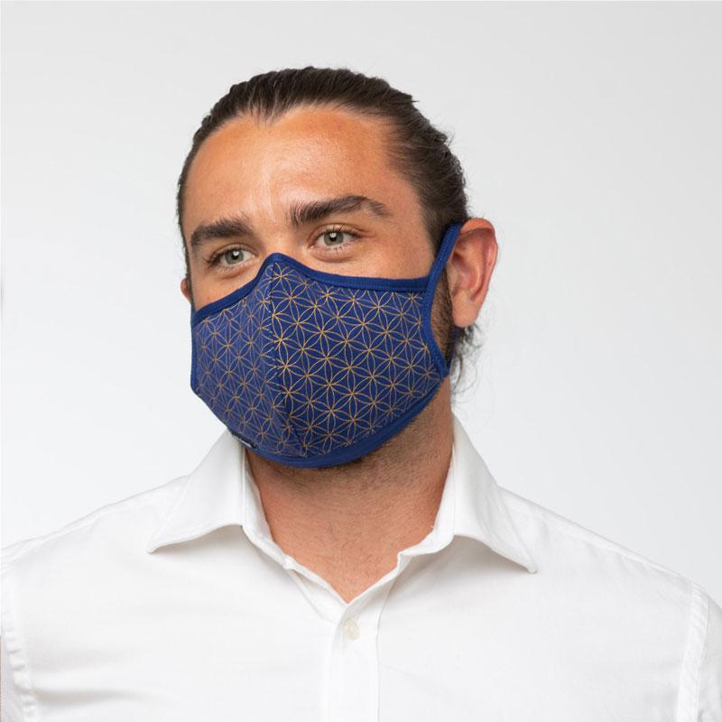 HALOmask Unity Edition Blue Mask with Nanofilter™ Technology - HALOLIFE