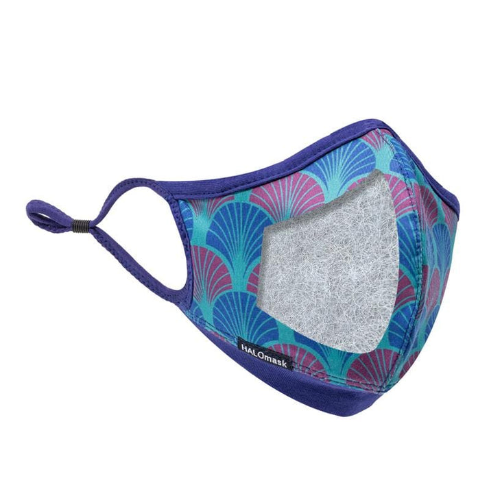 Sea Shell Mask with HALOmask | Nanofiber Filtered Face Mask – HALOLIFE