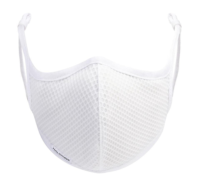 White Mesh HALOmask | Breathable Nanofiber Face Mask - HALOLIFE