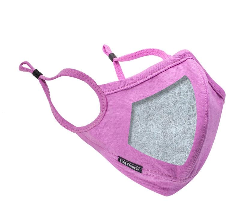 Cool Pink Mask with HALOmask Nanofilter™ Technology - HALOLIFE